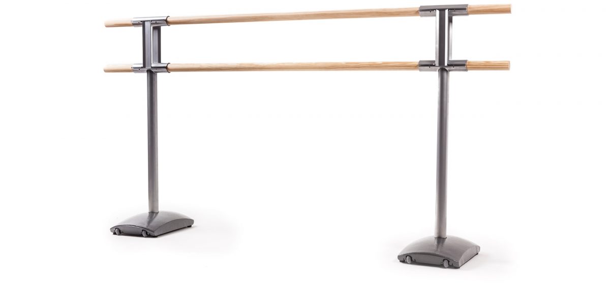 Premium portable double ballet barre Maurice | Dinamica Ballet