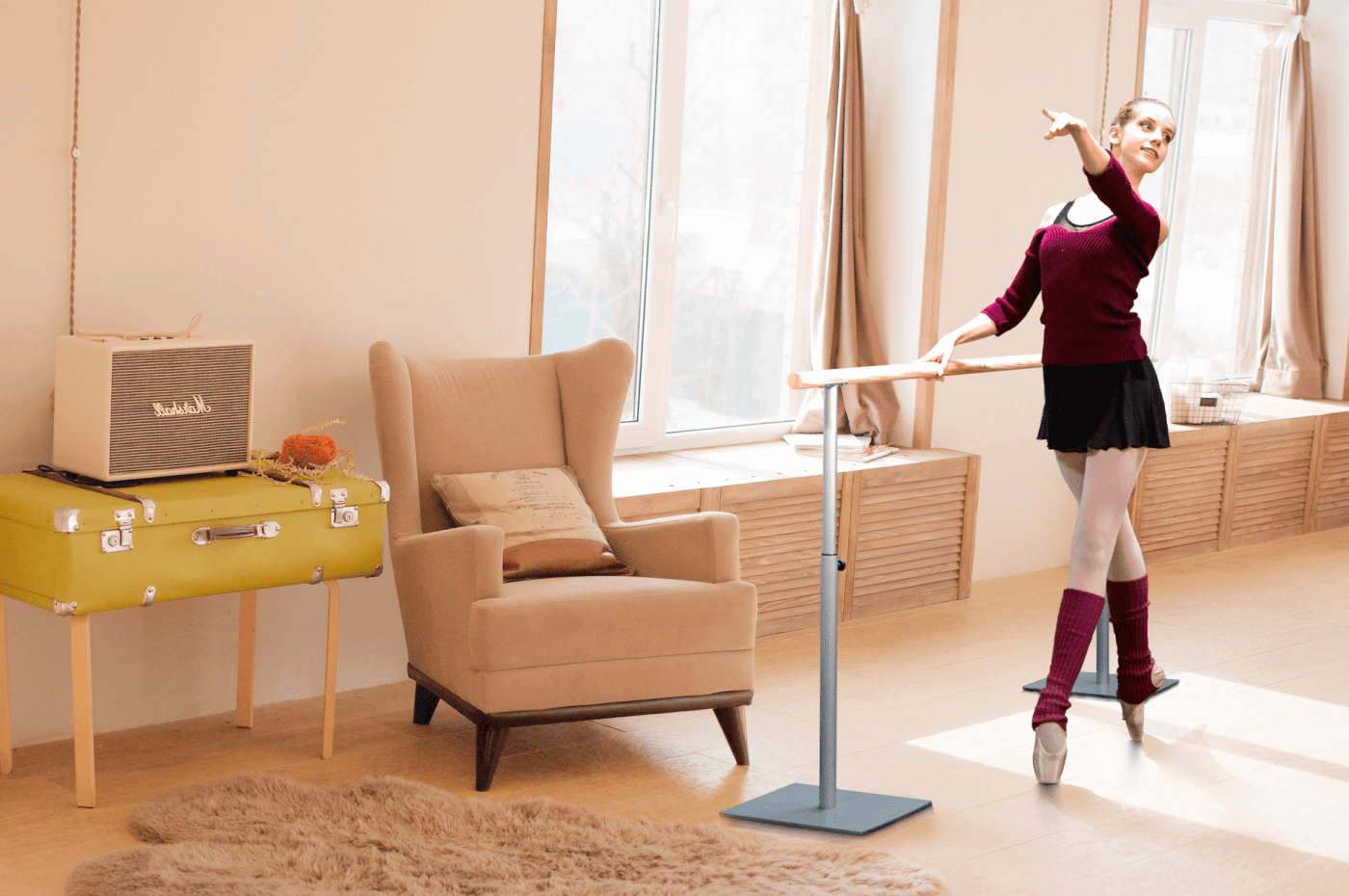 Dinamica Ballet | Barras de ballet y espejos profesionales