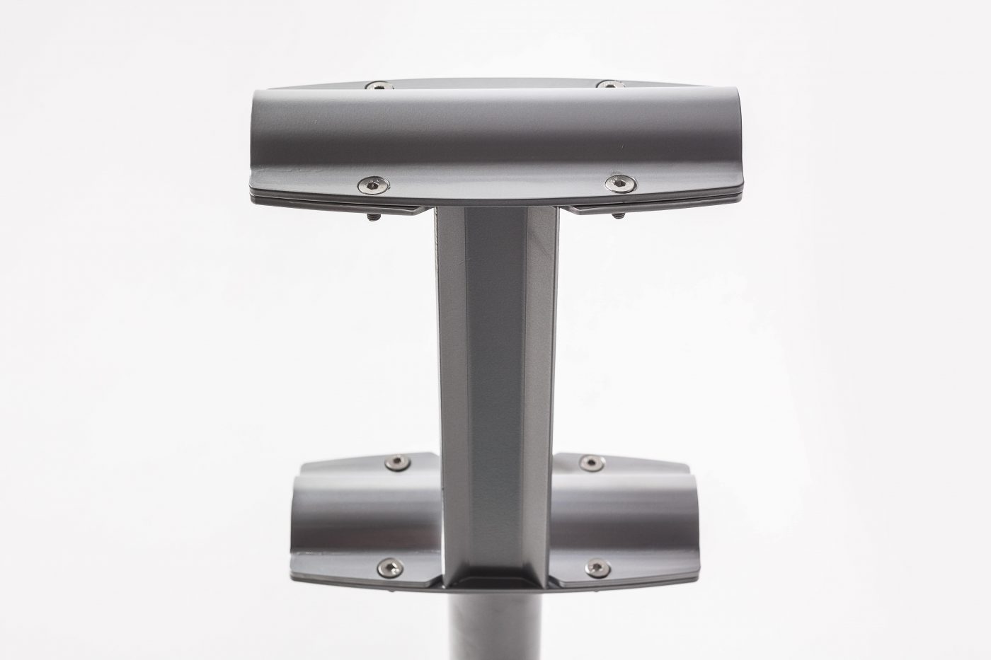 Height-adjustable floor-mounted double ballet barre Giselle-Fix