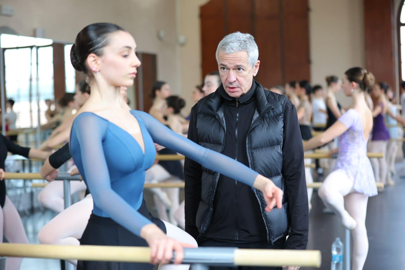 Nuestras barras en las masterclass de grandes figuras de la danza